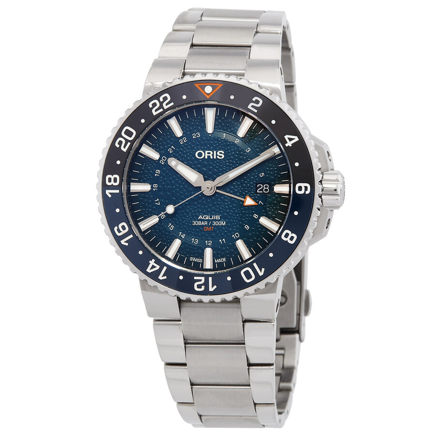 Oris Limited Edition Automatic Blue Dial Watch 01 798 7754 4175-Set ...