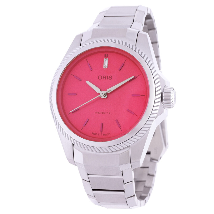 Oris ProPilot X Miss Piggy Edition Automatic Pink Dial Watch 01 531 ...