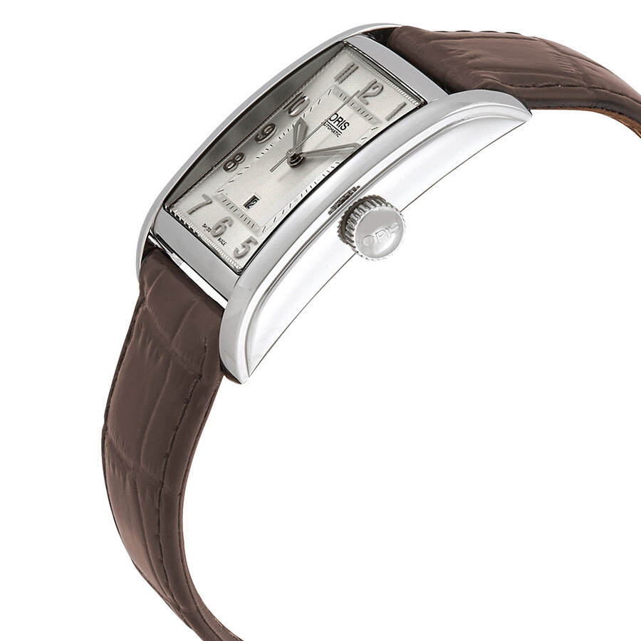 Oris Rectangular Automatic Silver Dial Men's Watch 01 561 7693 4061-07 ...