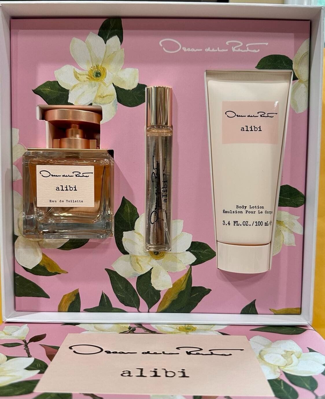 Oscar De La Renta Ladies Alibi Gift Set Fragrances 085715592613 ...