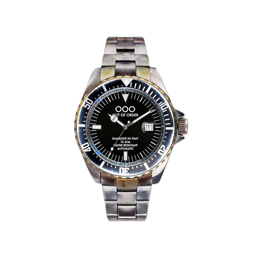 Out Of Order Classic Automatic Black Dial Men's Watch 001-3NE ...