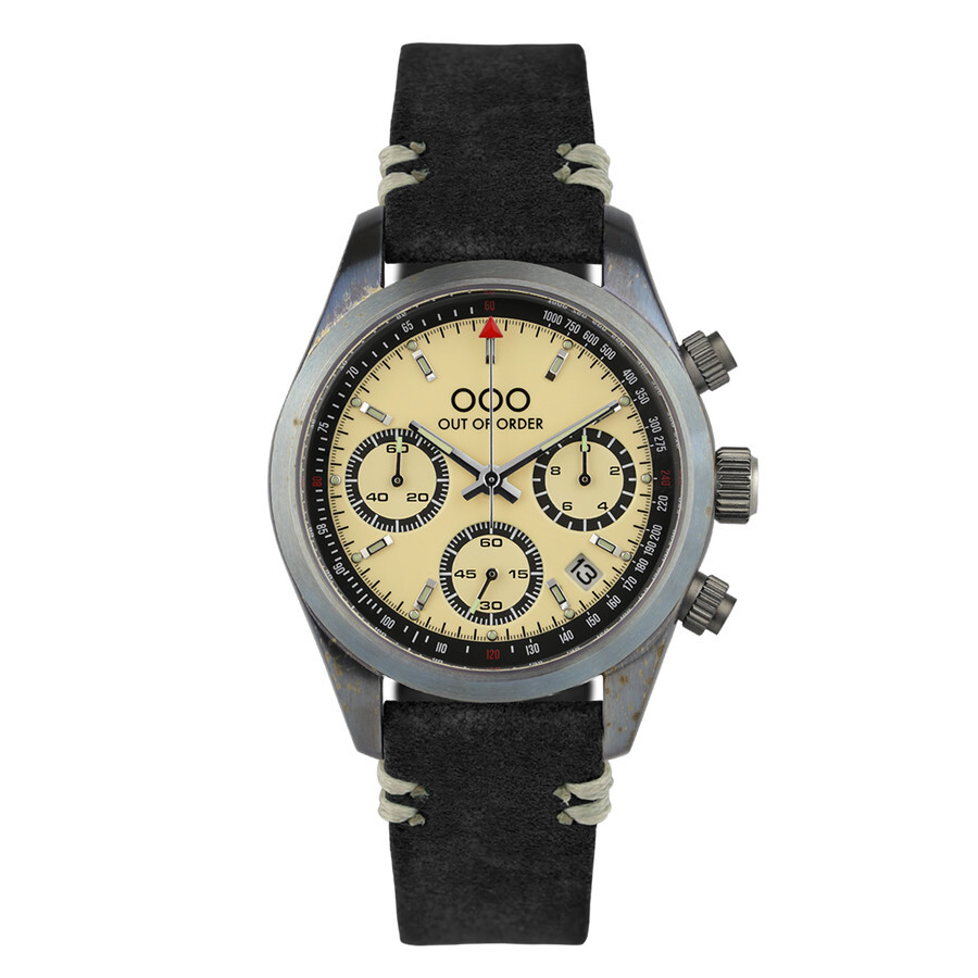 Out Of Order Sporty Cronografo Chronograph Automatic Men's Watch OOO ...