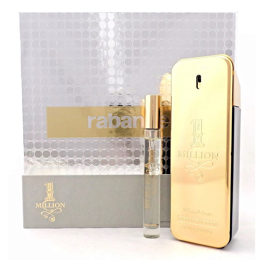 Paco Rabanne Men's 1 Million Gift Set Fragrances 3349668628469 ...