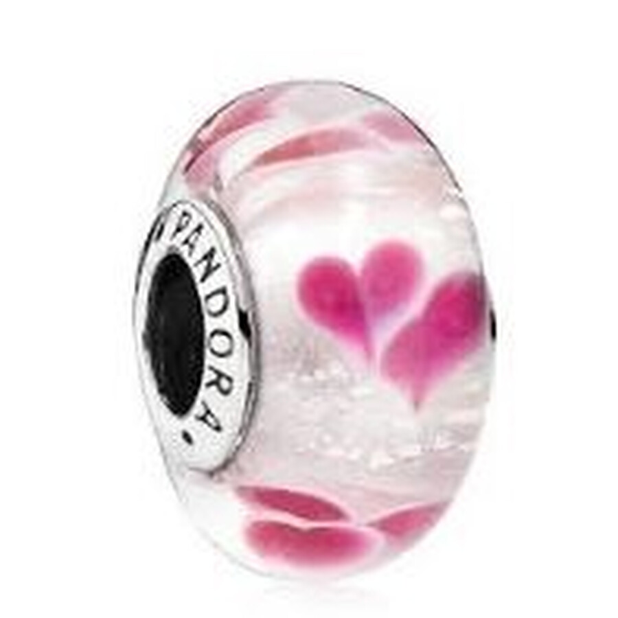 Pandora Wild Hearts Glass Charm 791649 5700302420159 - Jewelry, Ladies ...