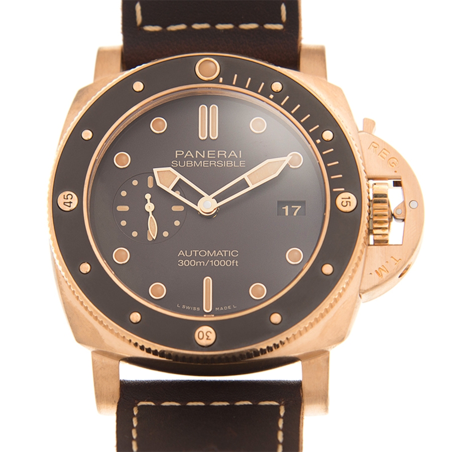 Panerai Luminor 1950 Automatic Brown Dial Men's Watch PAM00968 ...