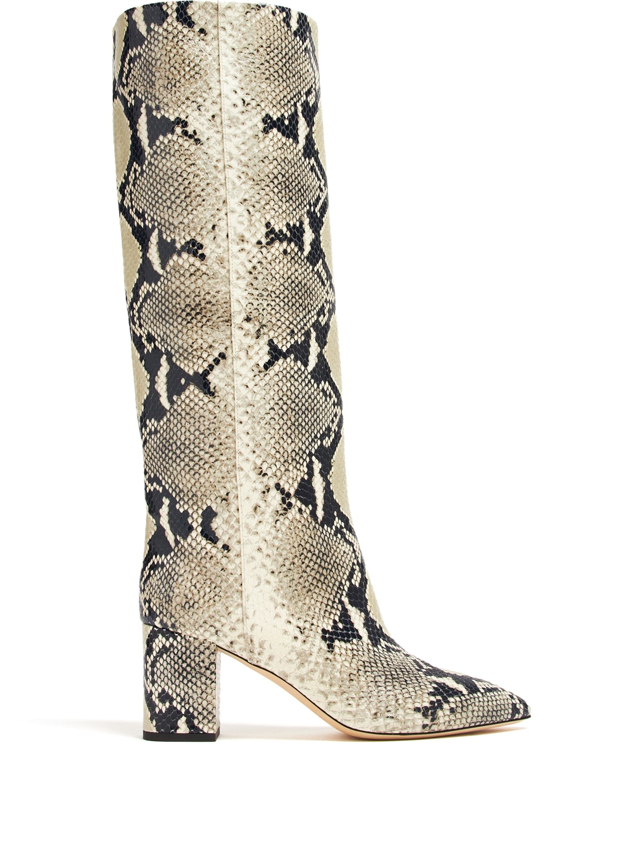 Paris Texas Ladies Naturale 70 mm Anja Boots, Brand Size 38 ( US Size 8 ...