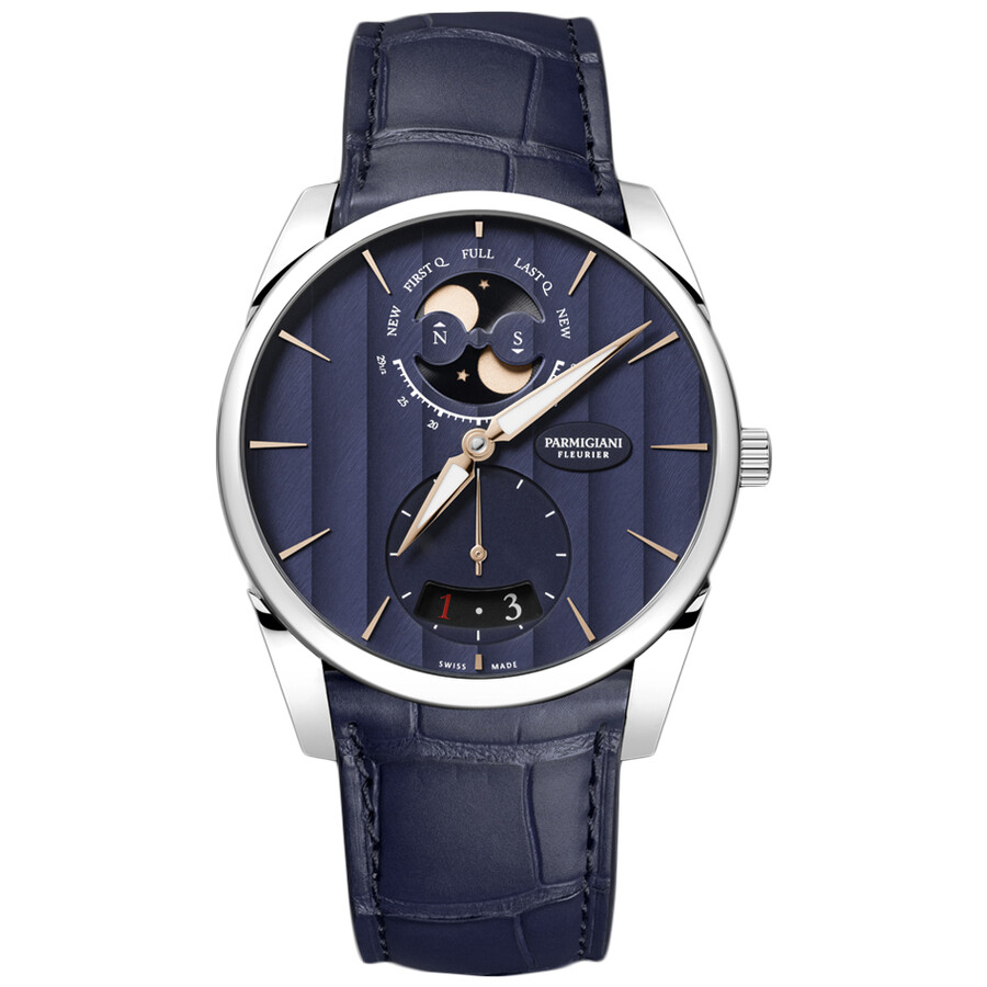 Parmigiani Fleurier Tonda 1950 Automatic Blue Dial Watch PFC284-0000600-XA3242 - Parmigiani ...