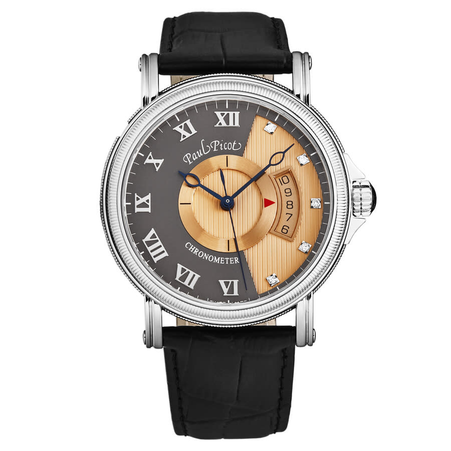 Paul Picot Atelier Automatic Chronometer Grey Dial Men's Watch P3351.SG ...