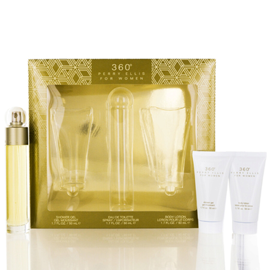 Perry Ellis Ladies 360 Set Gift Set Fragrances 719346234542 ...
