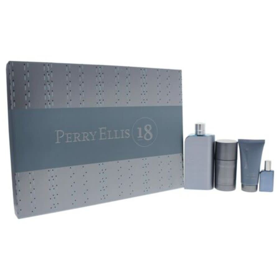 Perry Ellis Men's 18 Men Gift Set Fragrances 844061010468 - Fragrances ...