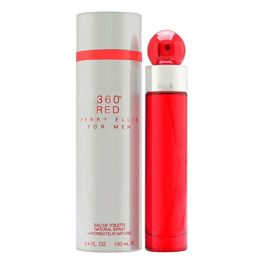 Perry Ellis Men's 360 Red For Men EDT Spray 3.4 oz Fragrances ...