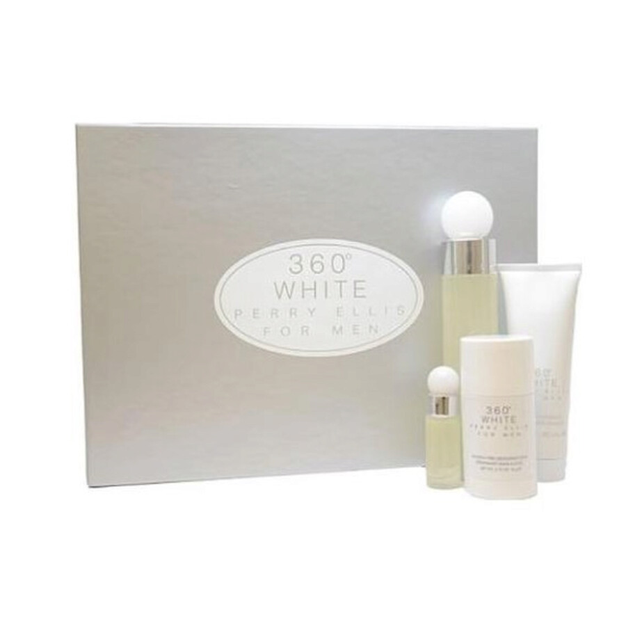 Perry Ellis Men's 360 White Gift Set Fragrances 844061005914 ...