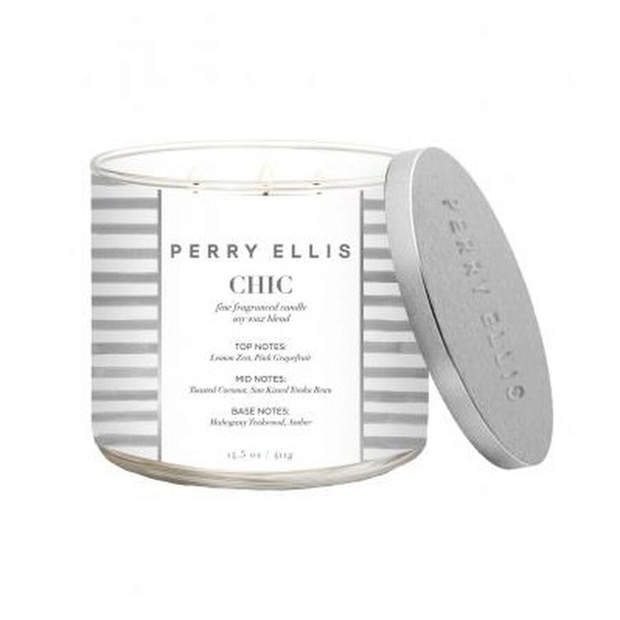 Perry Ellis Unisex Chic 14.5 oz Scented Candle 810044121711 ...