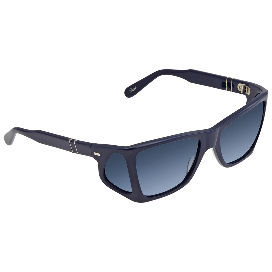 Persol Blue Gradient Wrap Unisex Sunglasses PO0009 1109Q8 57 ...