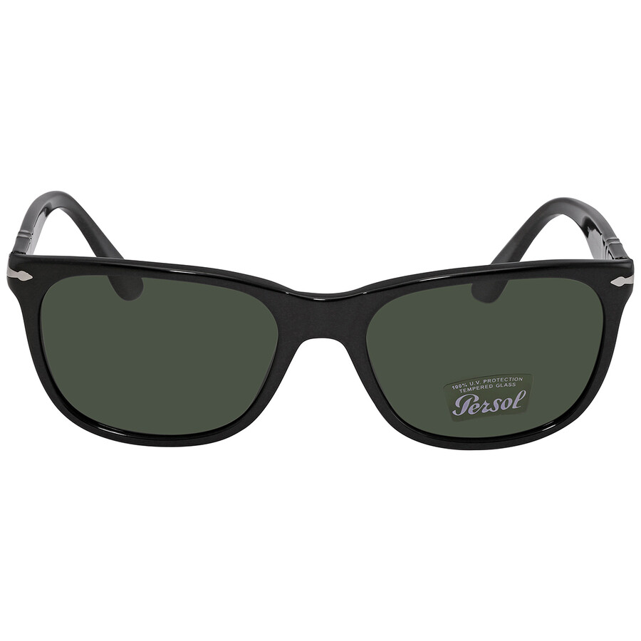 Persol Green Rectangular Men's Sunglasses PO3291S 95/31 57 ...