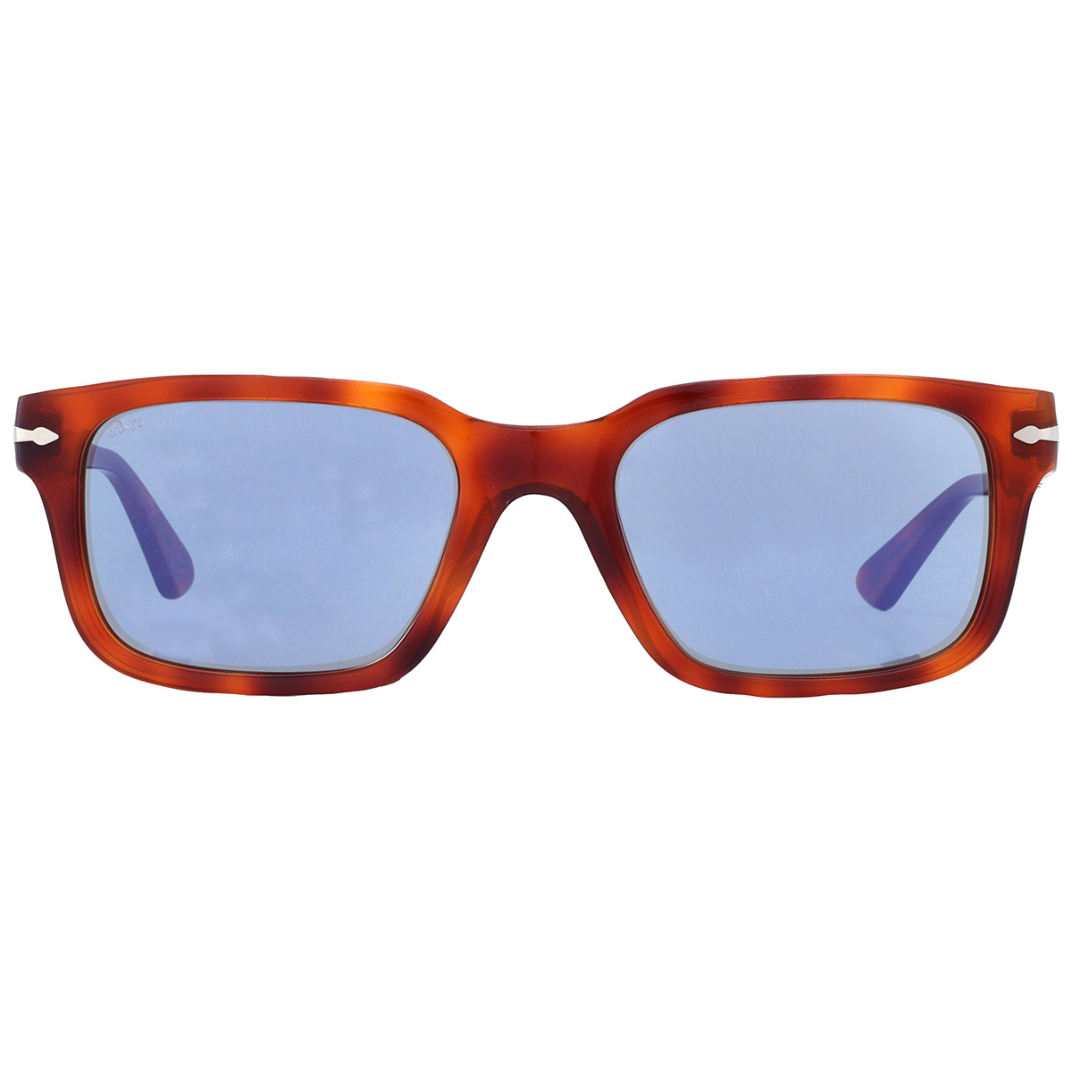 Persol Light Blue Rectangular Men's Sunglasses PO3272S 96/56 53 ...