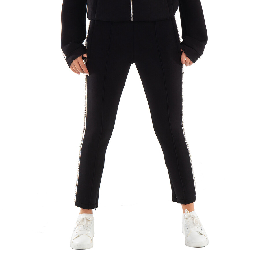 Philipp Plein Crystal Braid Detail Trousers, Size Small PAAC-WJT1380 ...