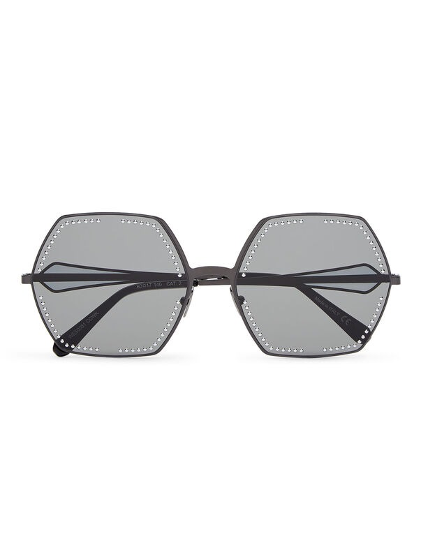 Philipp Plein Statement Hexagonal Ladies Sunglasses 000-WES0081-PTE003N ...