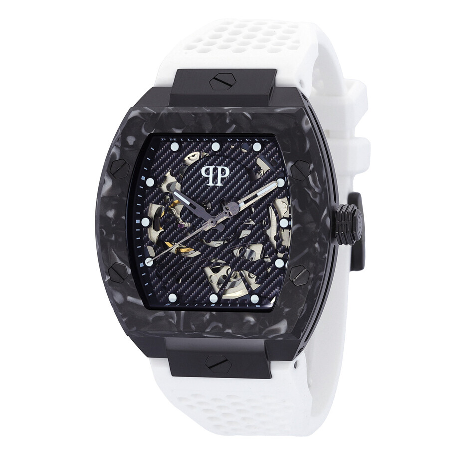 Philipp Plein The Skeleton Sport Automatic Black Dial Men's Watch ...