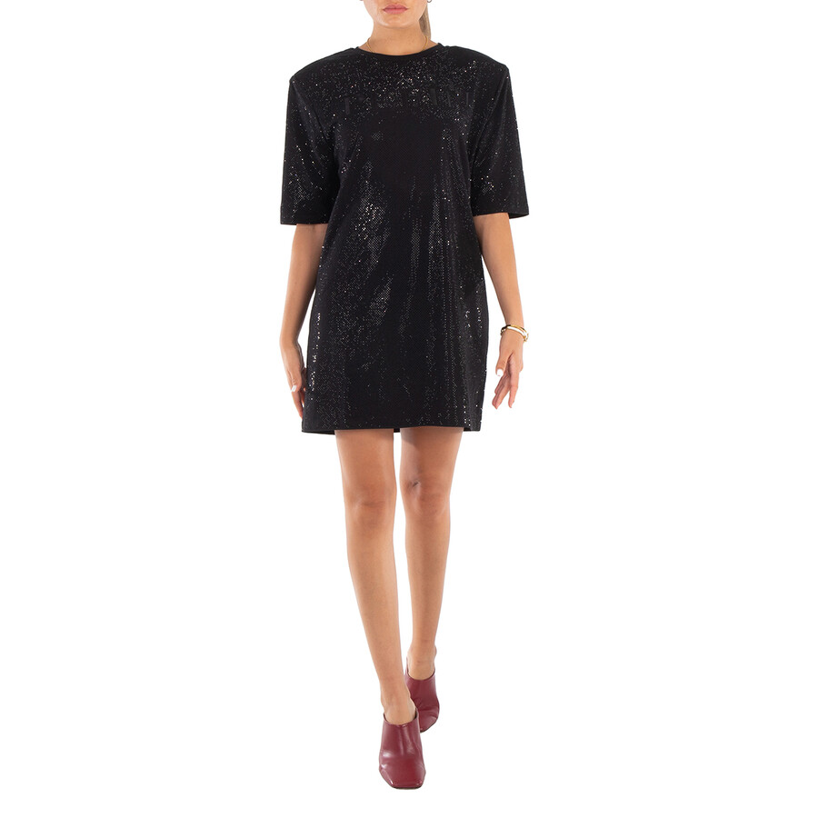 Philipp Plein T-Shirt Dress Crystal, Size X-Small PAAC-WTG0364-PTE003N-02 - Clothing, Philipp ...