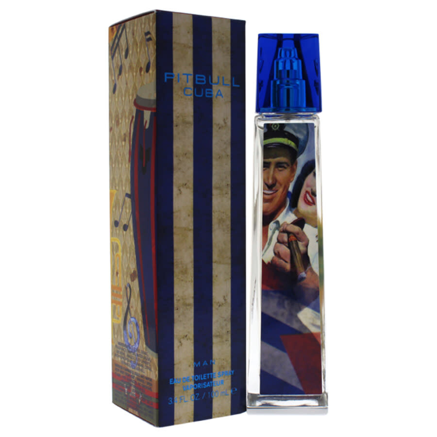 Pitbull Cuba Man / Pitbull EDT Spray 3.4 oz (100 ml) (m) 811185020888 ...