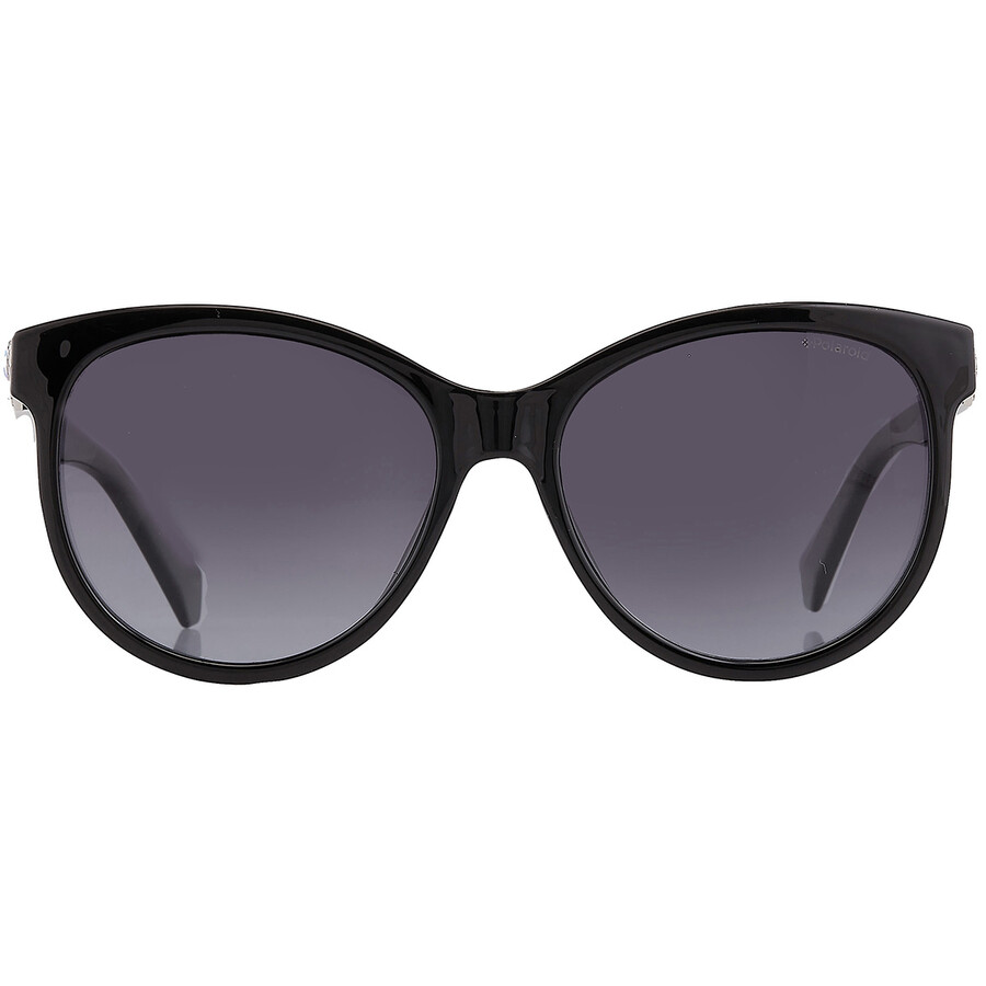 Polaroid Polarized Grey Gradient Oval Ladies Sunglasses PLD 4079/S/X ...