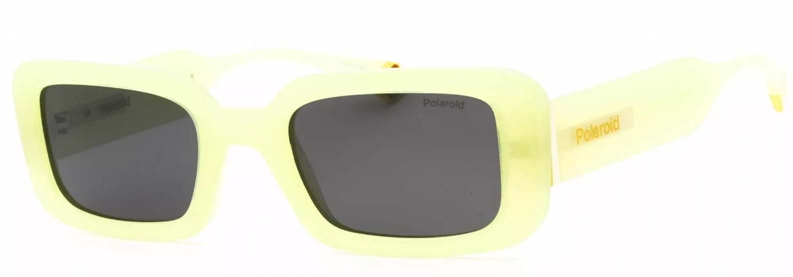 Polaroid Polarized Grey Rectangular Ladies Sunglasses PLD 6208/S/X 040G ...