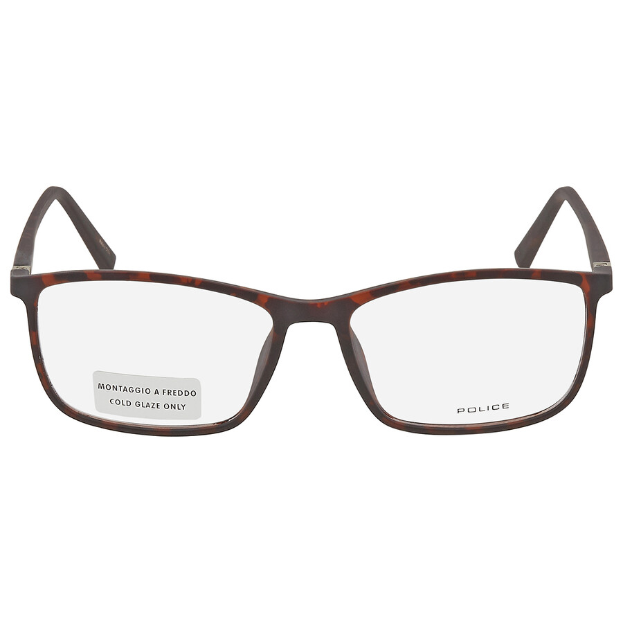 Police Demo Rectangular Men's Eyeglasses VPL255 0V50 55 883663889256 ...