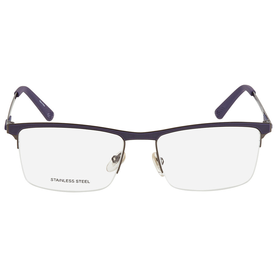 Police Demo Rectangular Men's Eyeglasses VPL564 568 54 190605033654 ...