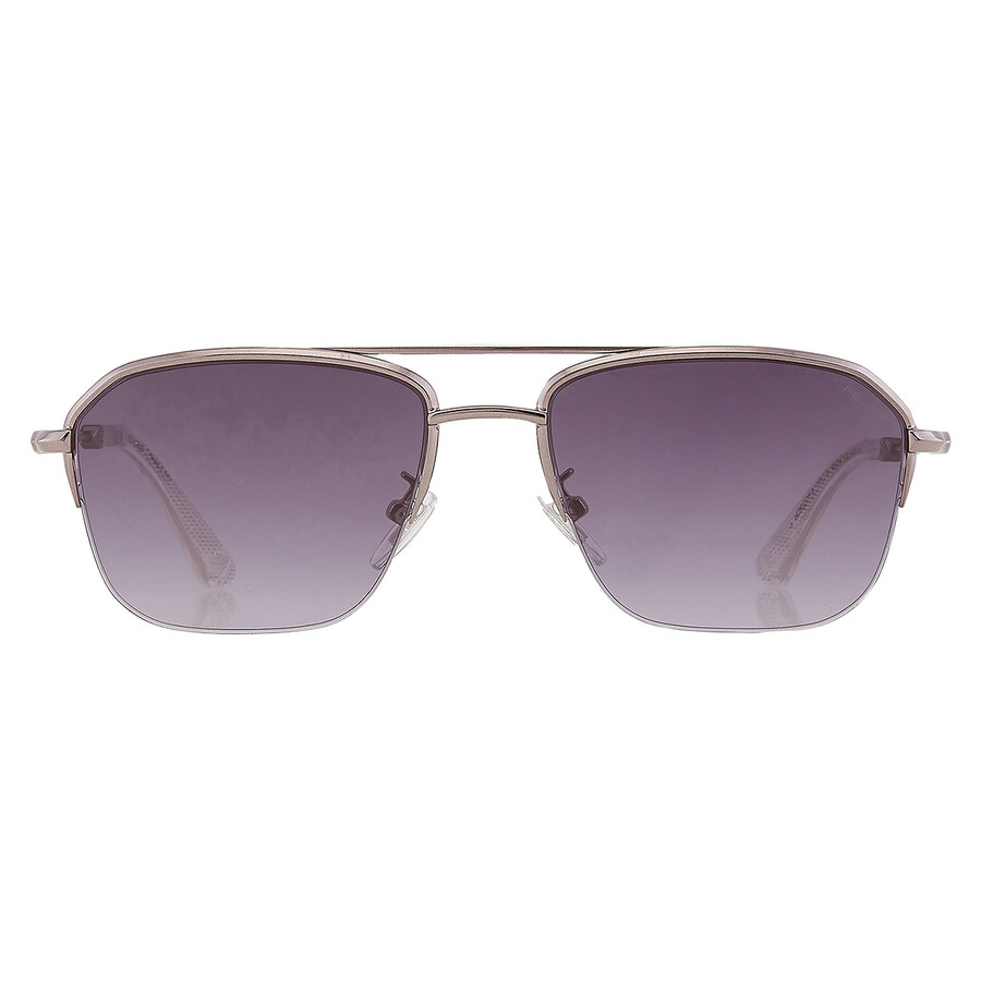 Police grey Gradient Navigator Unisex Sunglasses SPLL18M 0509 56 ...