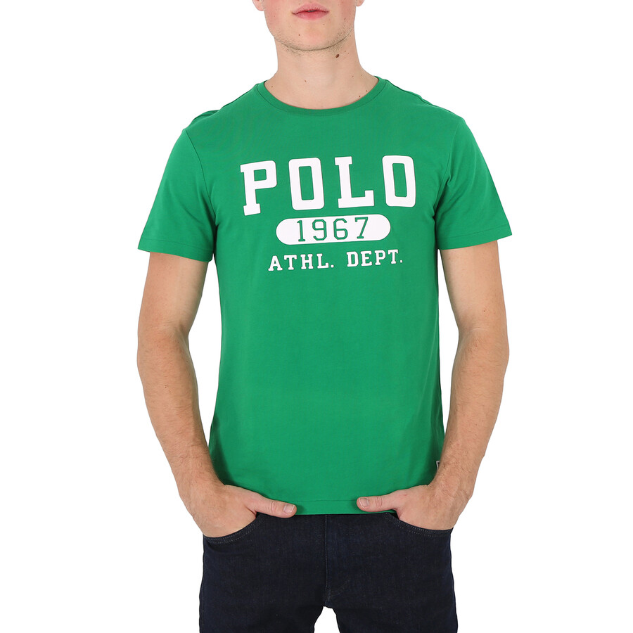 Polo Ralph Lauren 1967 Logo Print Cotton T-Shirt, Size Medium ...