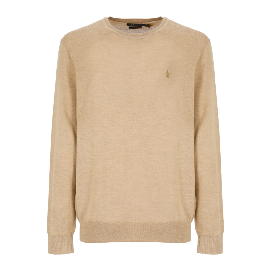 Polo Ralph Lauren Embroidered Logo Crew Neck Sweater, Size Large ...