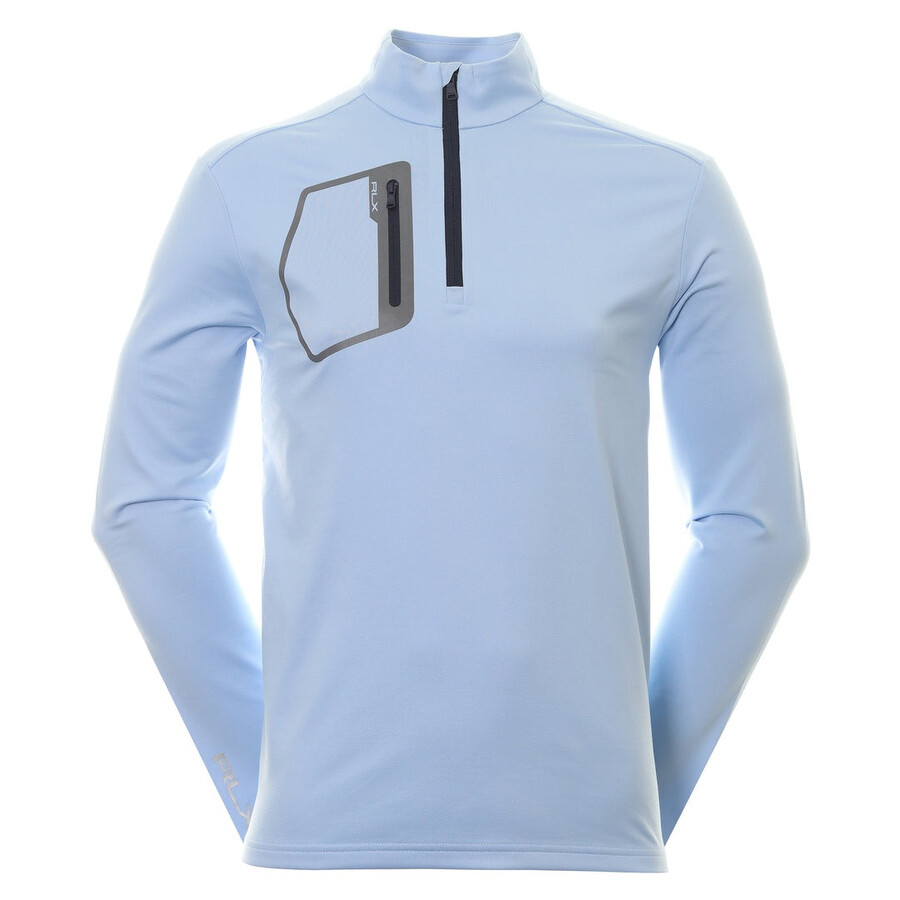 Polo Ralph Lauren Rlx Long Sleeve Quarter Zip Stretch Sweatshirt, Size ...