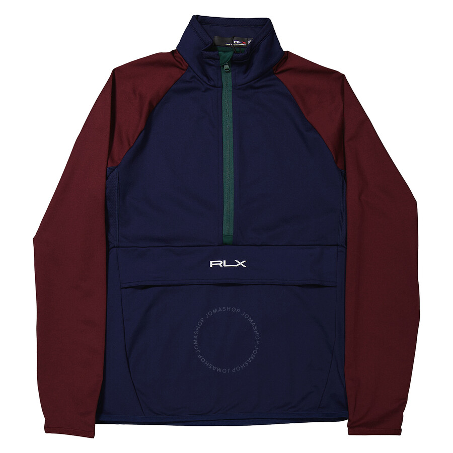 Polo Ralph Lauren Rlx Luxury Jersey Performance Half Zip Sweatshirt ...