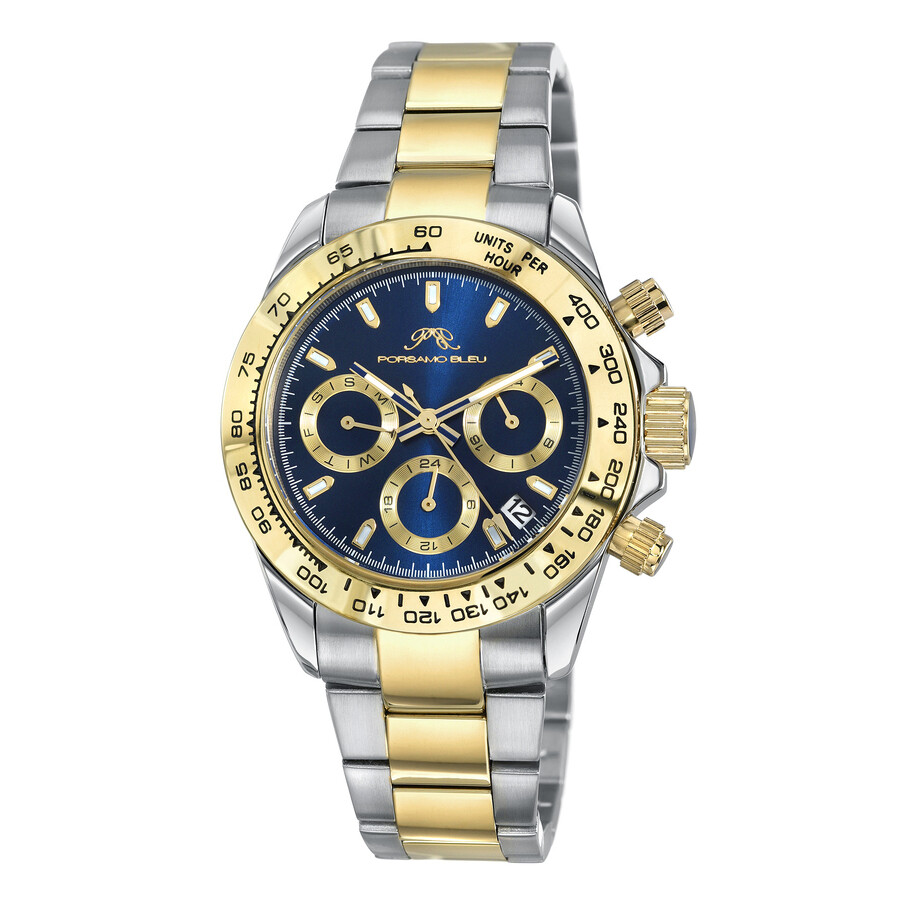 Porsamo Bleu Alexis Quartz Blue Dial Ladies Watch 922CALS 819179027417 ...