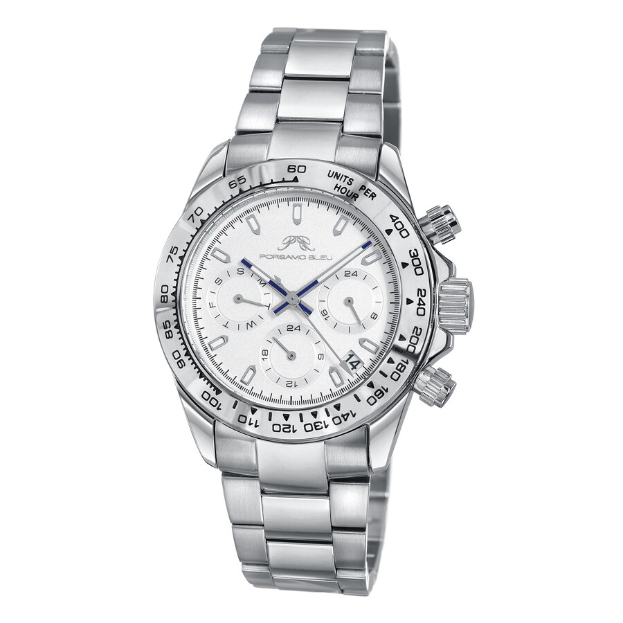 Porsamo Bleu Alexis Quartz White Dial Ladies Watch 921AALS 819179027363 ...