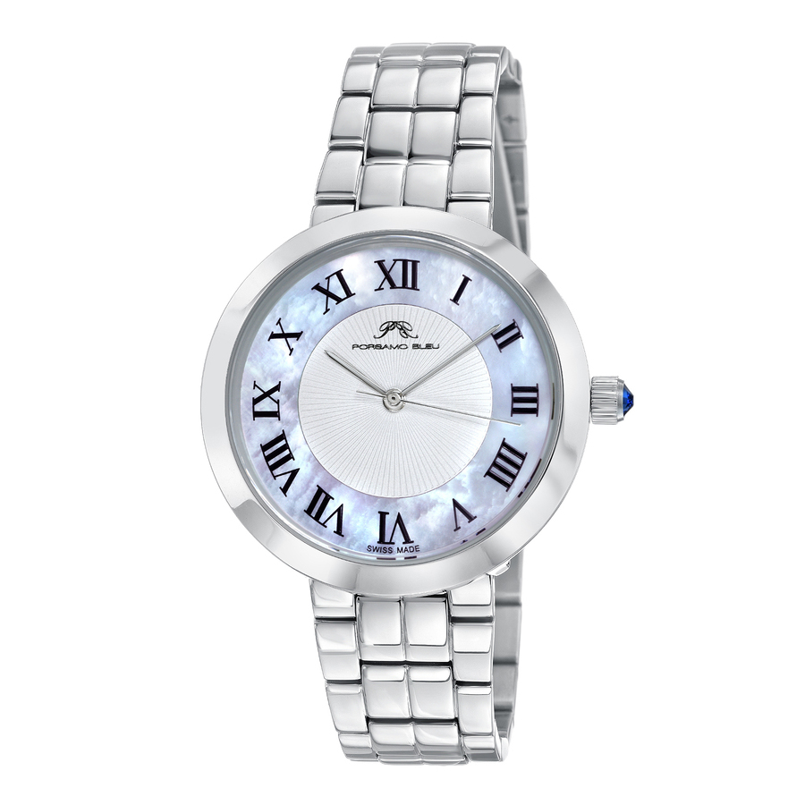 Porsamo Bleu Helena Quartz White Dial Ladies Watch 1072AHES ...
