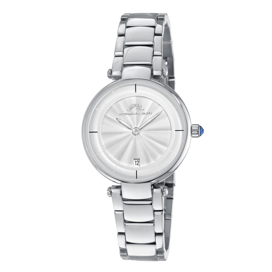Porsamo Bleu Madison Quartz White Dial Ladies Watch 1151AMAS ...
