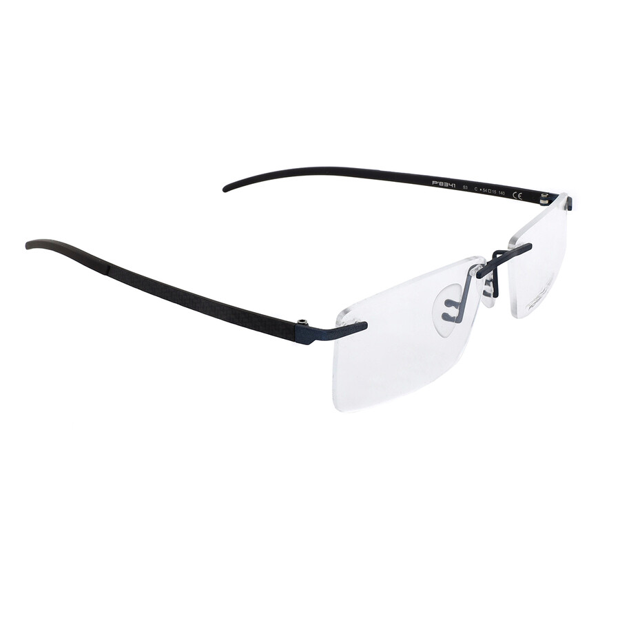 Porsche Design Demo Rectangular Men's Eyeglasses P8341 C 54 ...