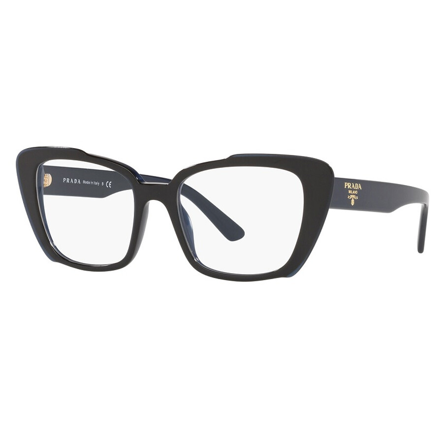 Prada Clear Demo Cat Eye Ladies Eyeglasses PR 01YVF 08V1O1 54 ...