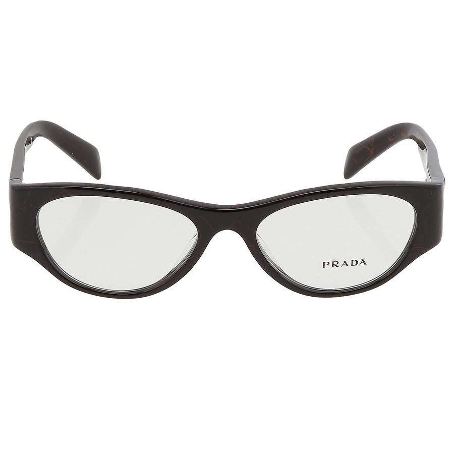 Prada Demo Oval Ladies Eyeglasses PR 06ZV 11F1O1 52 8056597751841 ...