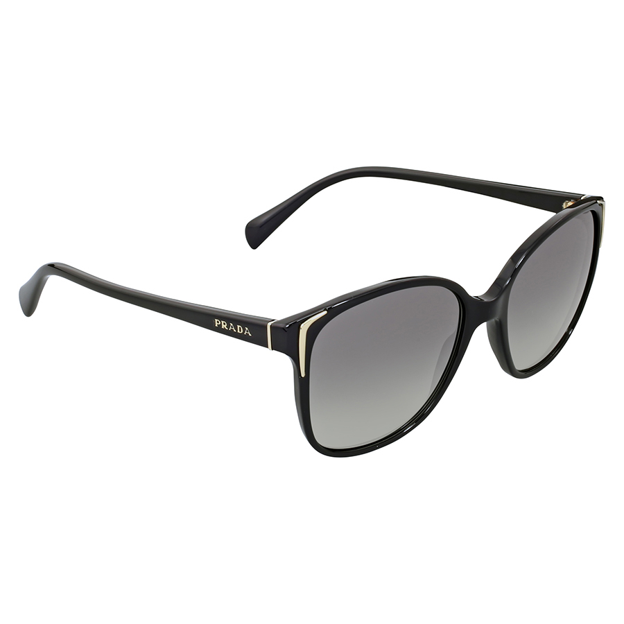 Prada Grey Gradient Cat Eye Ladies Sunglasses PR 01OS 1AB3M1 55 ...