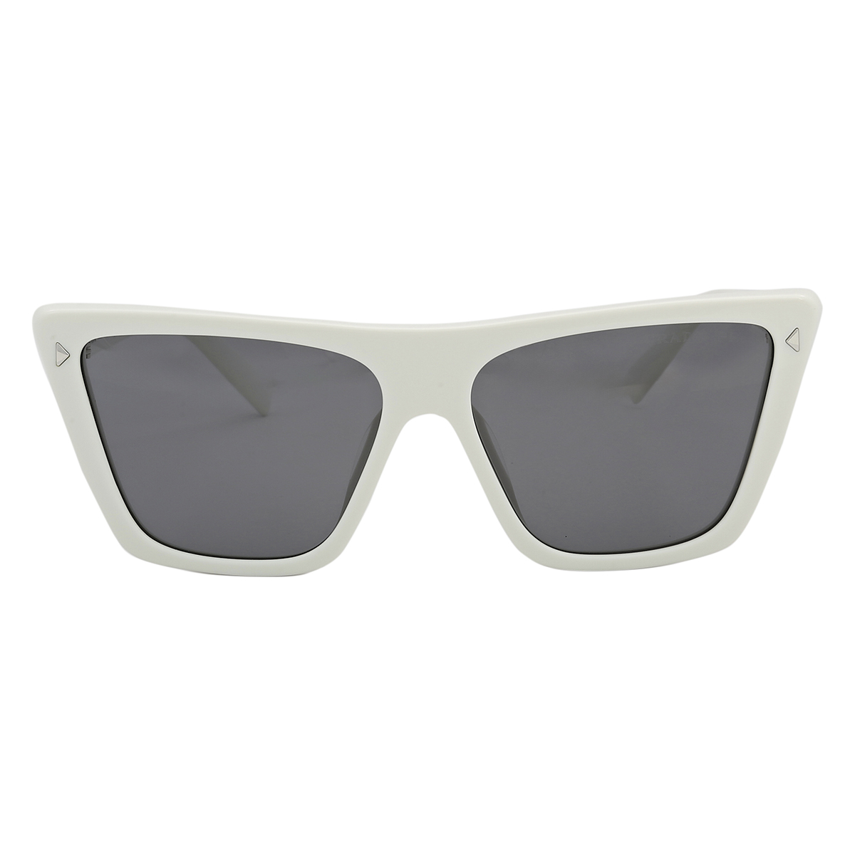 Prada Polarized Dark Grey Butterfly Ladies Sunglasses PR 21ZS 1425Z1 55 ...