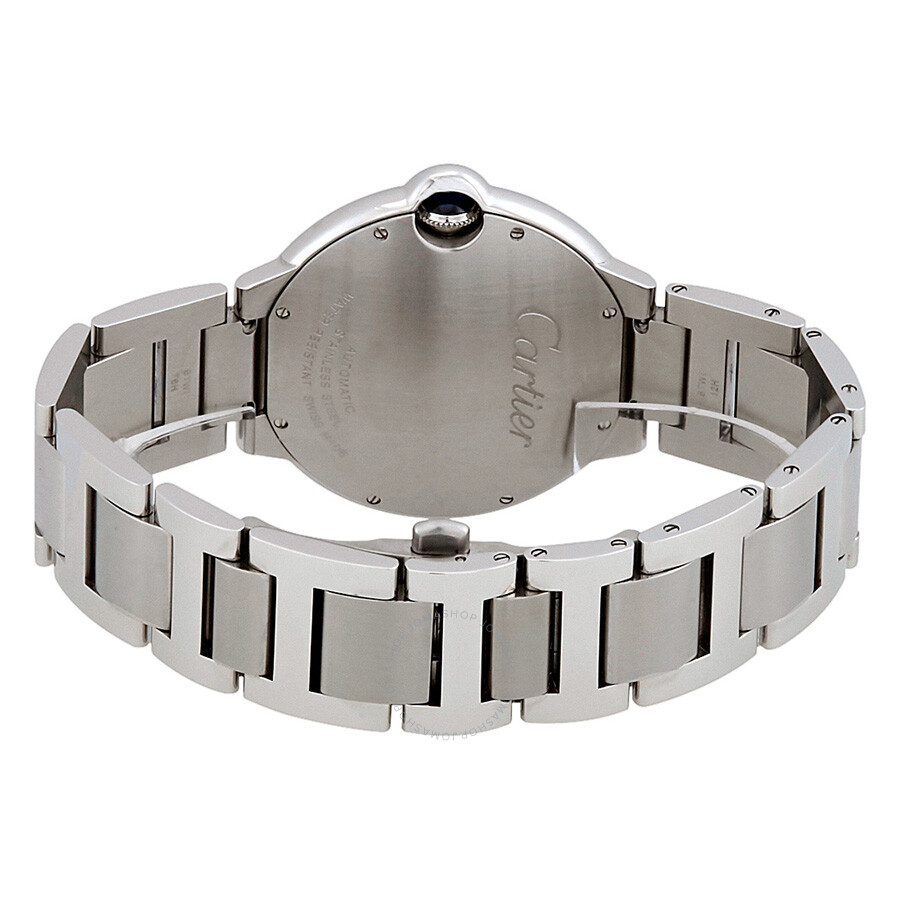 Pre-Owned Cartier Ballon Bleu de Cartier Silver Stainless Steel Men's ...
