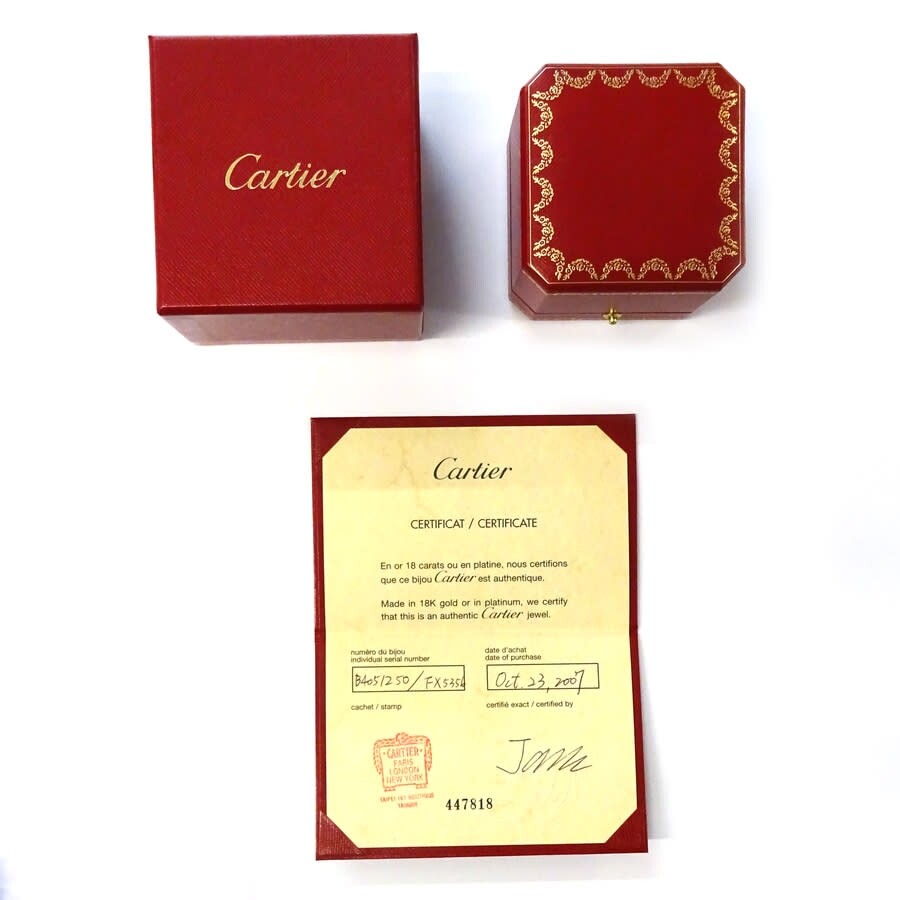 Pre-Owned Cartier Logo de Cartier Band in 18KT Rose Gold - Jomashop