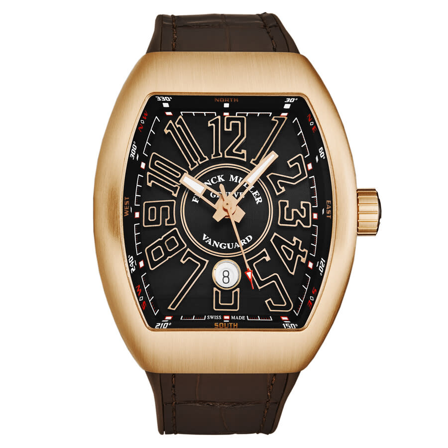 Franck Muller Pre-owned Franck Muller Vanguard Brown Dial Men's Watch ...