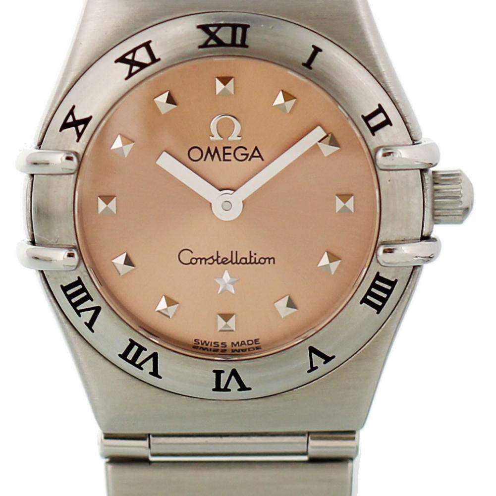 Omega Pre-owned Omega Constellation Pink Dial Ladies Watch 1561.61.00 ...