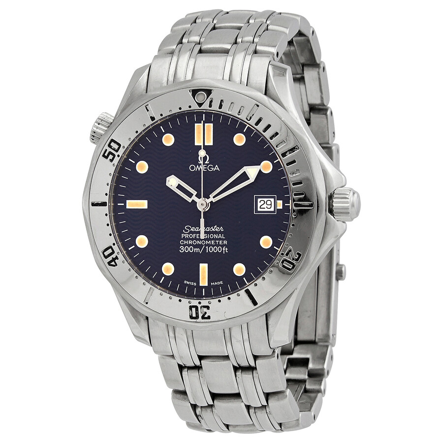 Omega Pre-owned Omega Seamaster Automatic Blue Dial Men's Watch 2532.80 ...