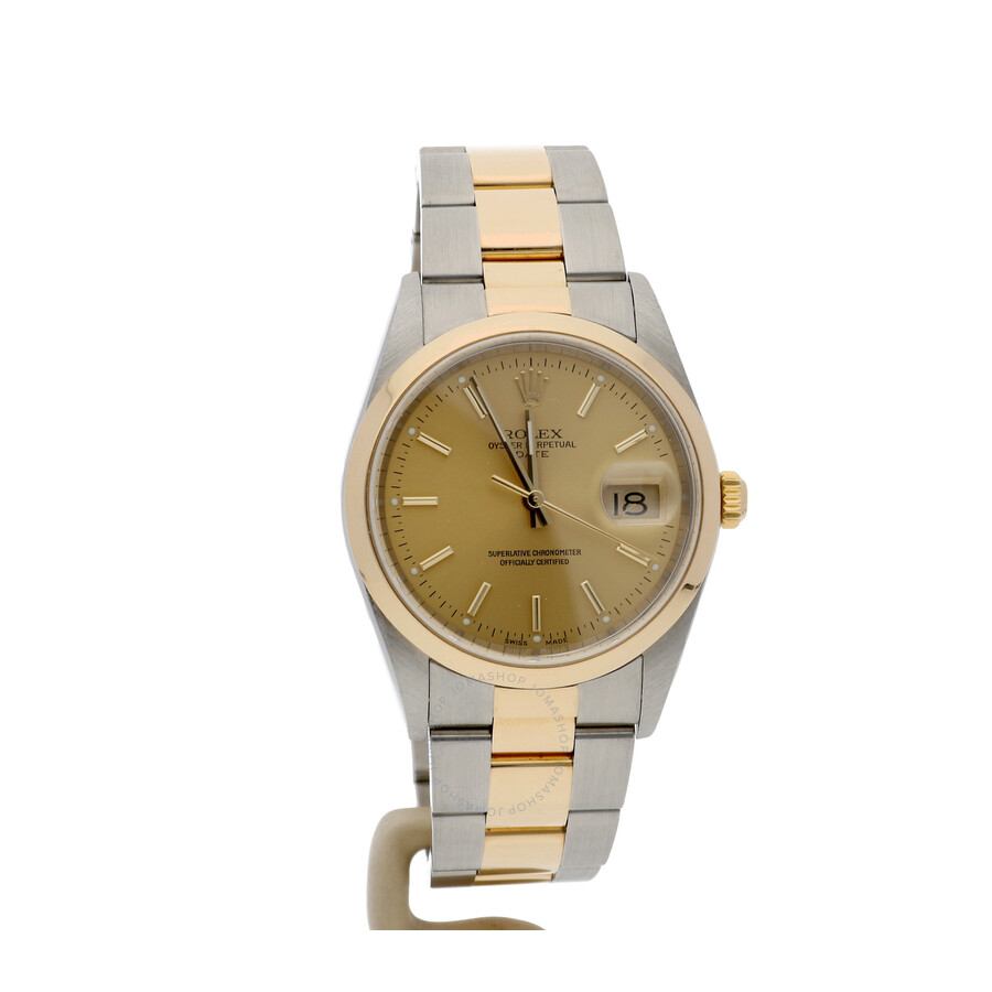 Pre-owned Rolex Oyster Perpetual Date Automatic Chronometer Ladies ...
