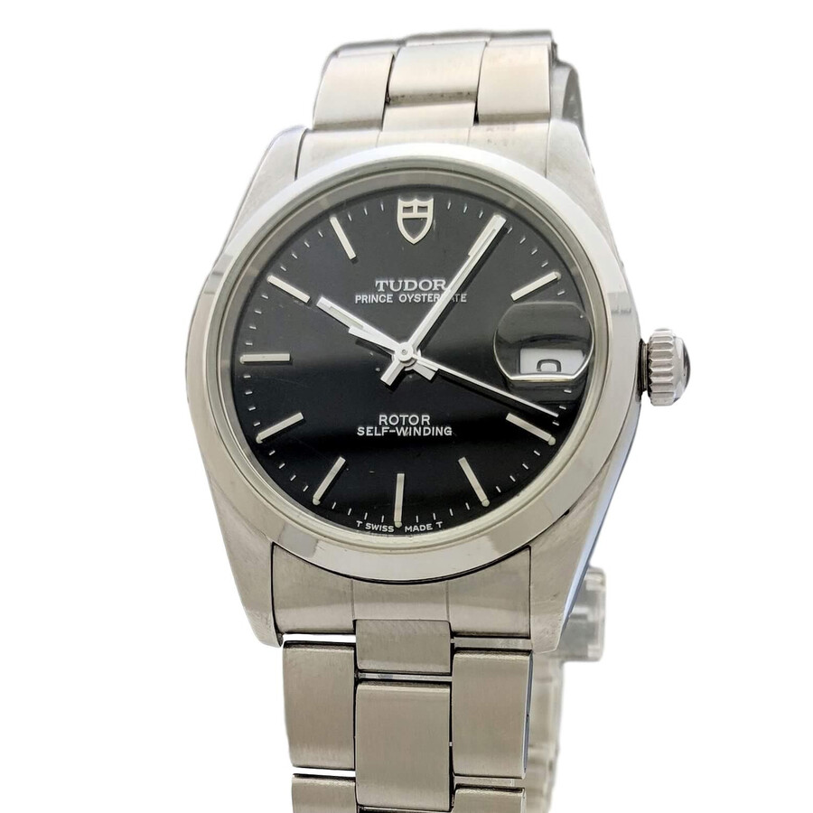 Tudor Pre-owned Tudor Prince Automatic Black Dial Men's Watch 74000N ...